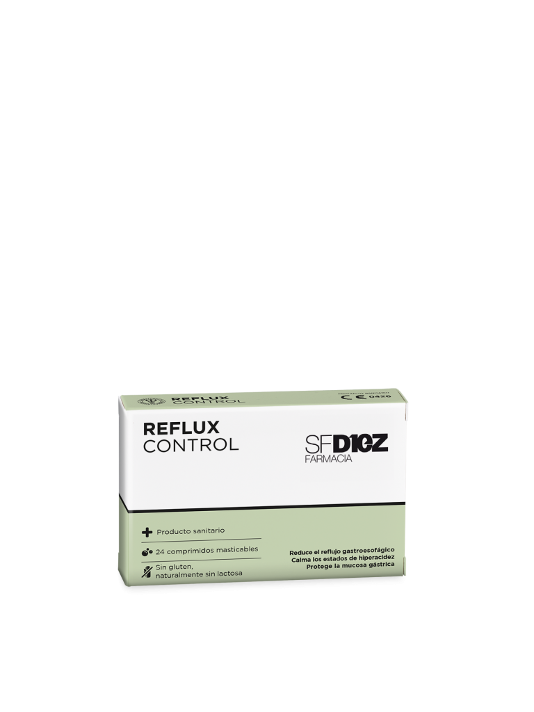 SF10 Reflux Control 24 comprimidos masticables ~ Farmacia SF10
